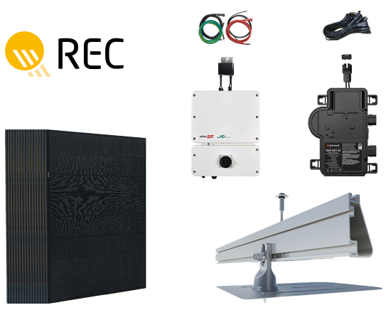 13.50 KW REC450AA Pure RX Solar System Kit | Residential