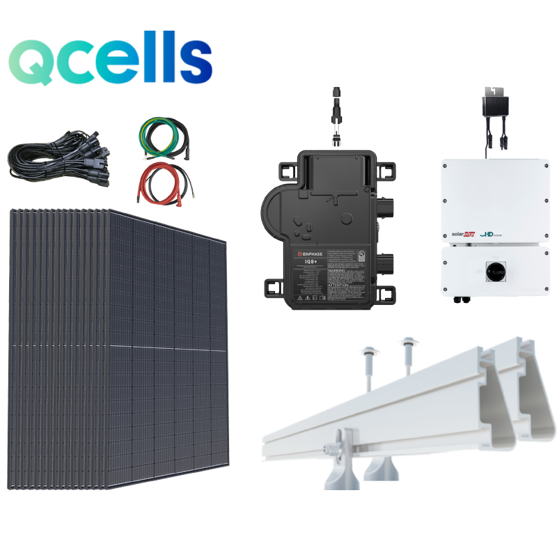 8.91 KW QCells 405W Residential Solar System | Solar Electric Supply