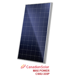 Canadian Solar CS6U-335P MaxPower Solar Panel 335W