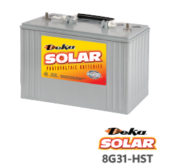 Deka Solar 8G31-HST-DEKA Sealed Gel Cell Battery - Buy Now from Solar ...