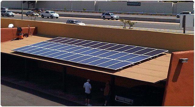 90 KW Carport Mounted Solar System for Condominium Complex