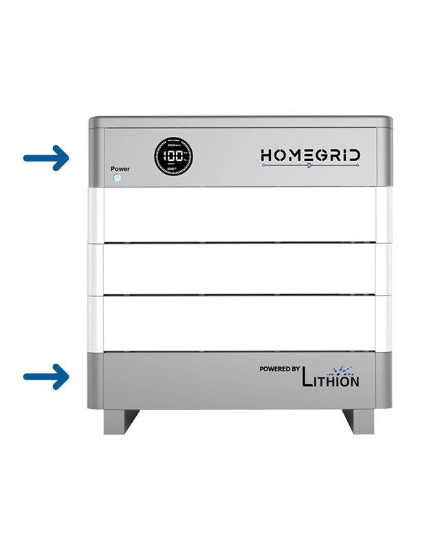 HomeGrid Stack'd Series BMS/Base | Solar Electric Supply