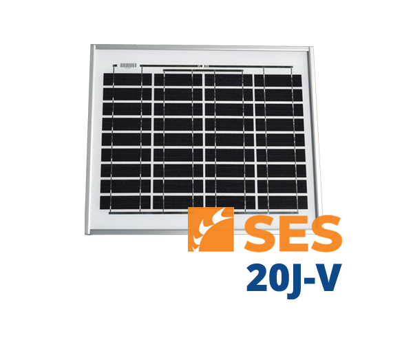 SES 20J-V 20W Solar Panel | Class 1 Div 2 Certified Panels