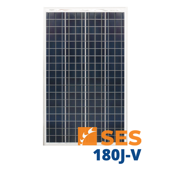 SES 180J-V 180W 24V Solar Panel | Class 1 Div 2 Certified