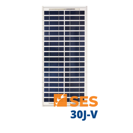SES 30J-V 30W 12V Solar Panel | Class 1 Division 2 Certified