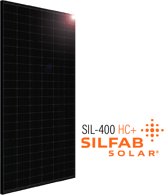 Silfab Solar SIL-400 HC+ 400W Solar Panel | Solar Electric Supply