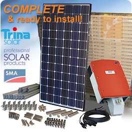 6.5 KW Trina Solar System Discount - TSM-250PA05