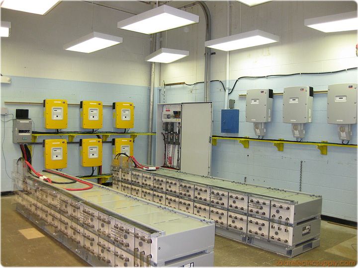 30 KW Microgrid Hybrid Solar Diesel Genset System w/ Multicluster