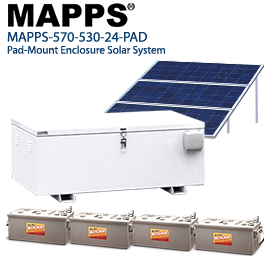 MAPPS Pad Mounted Solar Systems