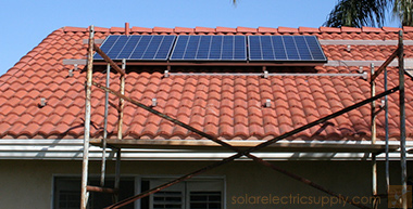 6 KW REC Sloped Spanish Tile Roof Solar System - Mission Viejo
