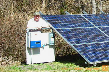 2 KW Backyard Ground Mounted Solar System - Dallas, TX