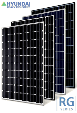 Hyundai HiS-S275RG(BK) 275 Watt Solar Panel - Wholesale