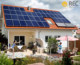 REC N-Peak REC325NP 325 Watt Solar Panel - Low Wholesale Price