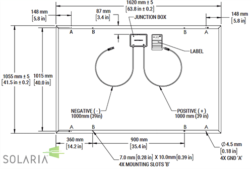 Solaria PowerXT 325R-BX Black Solar Panel - Wholesale