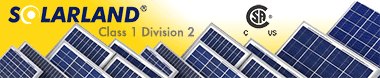Solarland SLP075-12 75 watt Class 1 Division 2 C1D2 Solar Panel