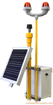 Solar Obstruction Light - Approved for FAA MAPPS™ OB LED Series