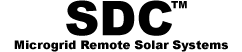 Microgrid Solar Systems - SDC Hybrid Remote Solar Power