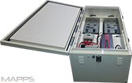 MAPPS Pole & Pad Mounted Solar Battery Systems