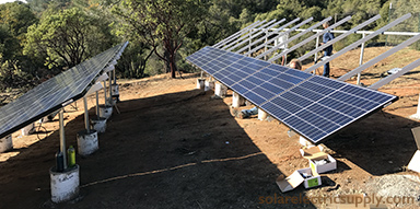 10.26 KW Ground Mounted REC SolarEdge System - Placerville, CA
