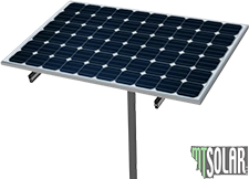 MT Solar 72-cell Solar Panel Top of Pole Mount - TOP-1-72