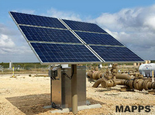 Solar Panel Pole Mounts – Side & Top of Pole Mounting