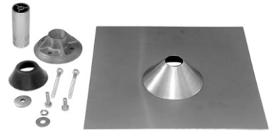 Quick Mount PV QBase Composition Solar Panel Roof Mount